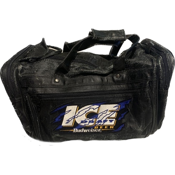 Budweiser | Bags | Vintage 8s Or 90s Budweiser Bud Ice Beer Promotional ...
